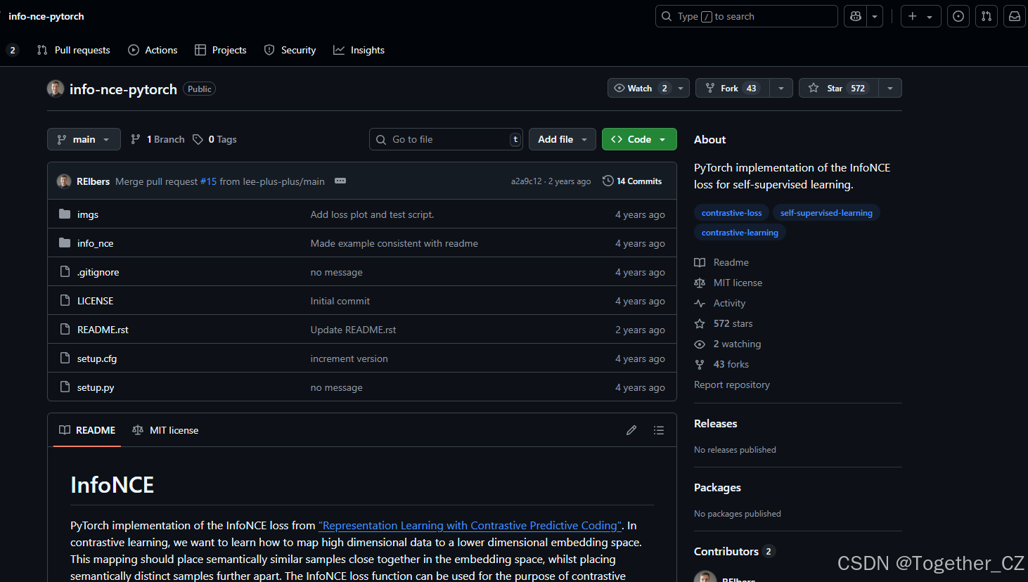 InfoNCE：Representation Learning with Contrastive Predictive Coding——用对比预测编码进行表征学习-CSDN博客