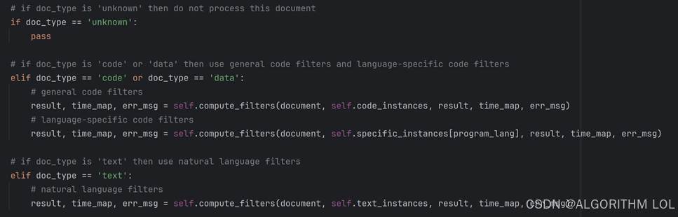 OpenCoder Data Filtering Pipeline_opencoder数据pipeline源码阅读-CSDN博客
