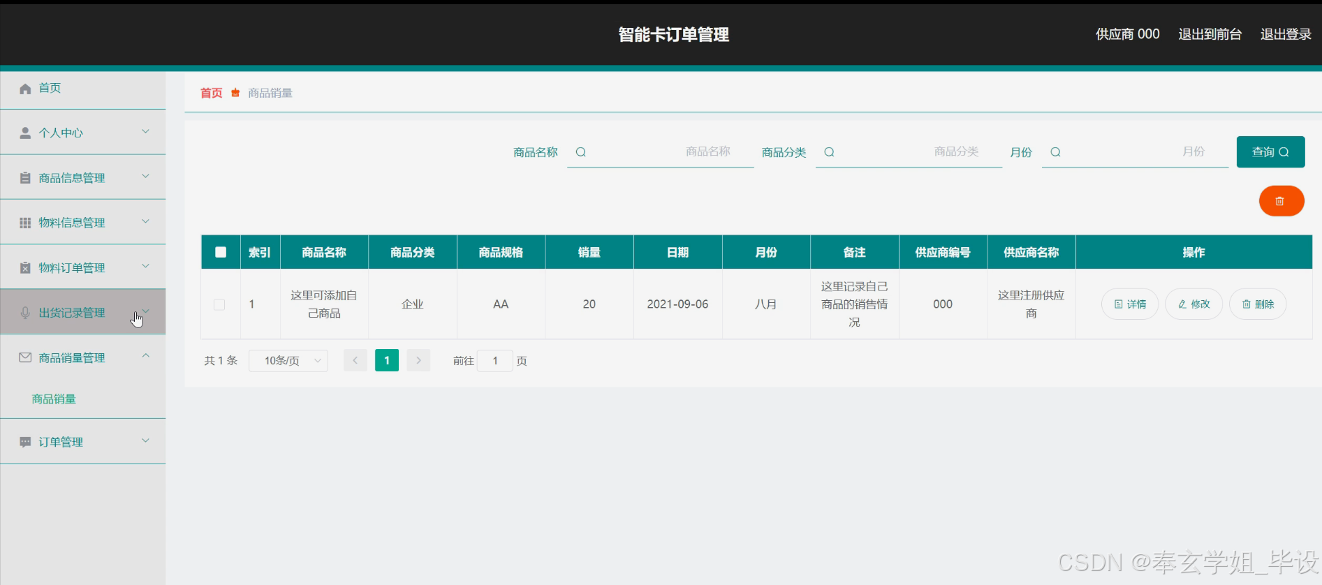 springboot毕设 智能卡订单管理 程序+论文-CSDN博客