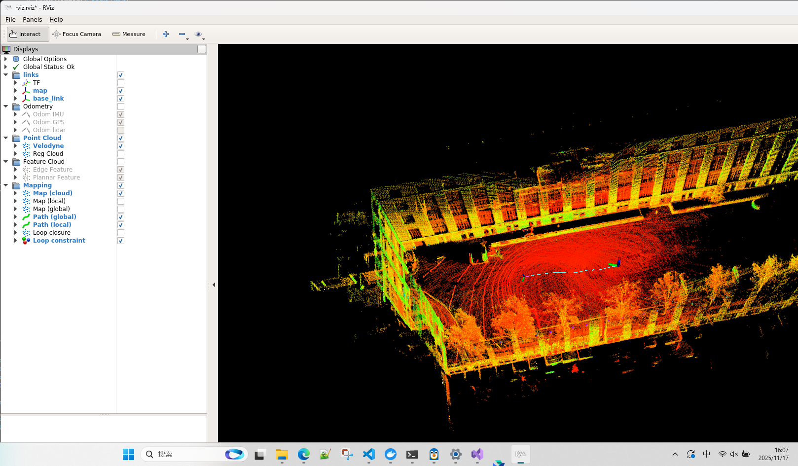 在windows11 上运行 LIO-SAM-CSDN博客
