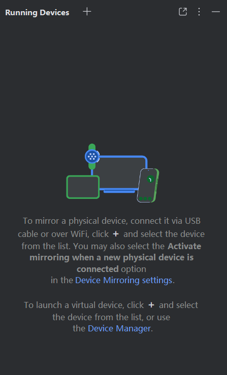 Android Studio 中调出 Running Devices 对话框-CSDN博客