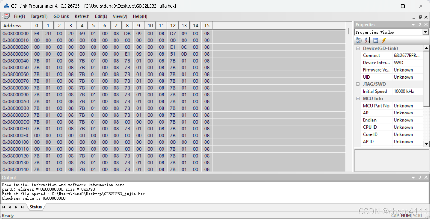 GDlink 下载hex固件_gd-link-CSDN博客