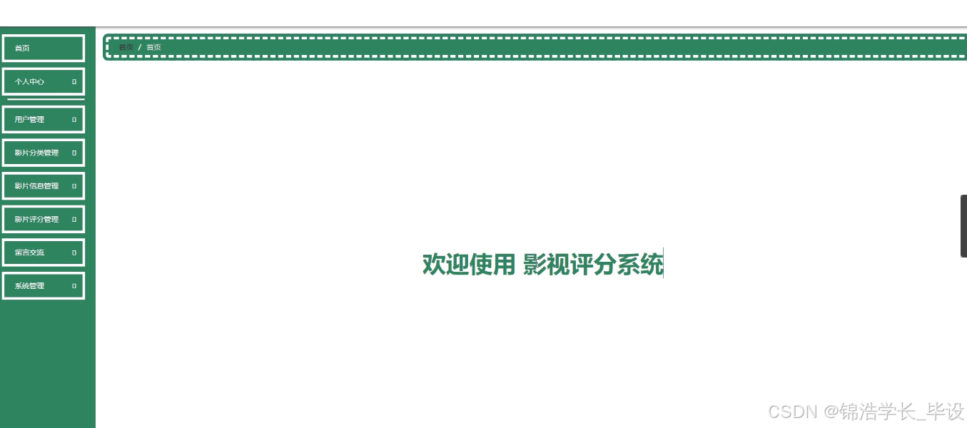 基于nodejsvue影视评分系统 开题源码程序论文 计算机毕业设计 Csdn博客