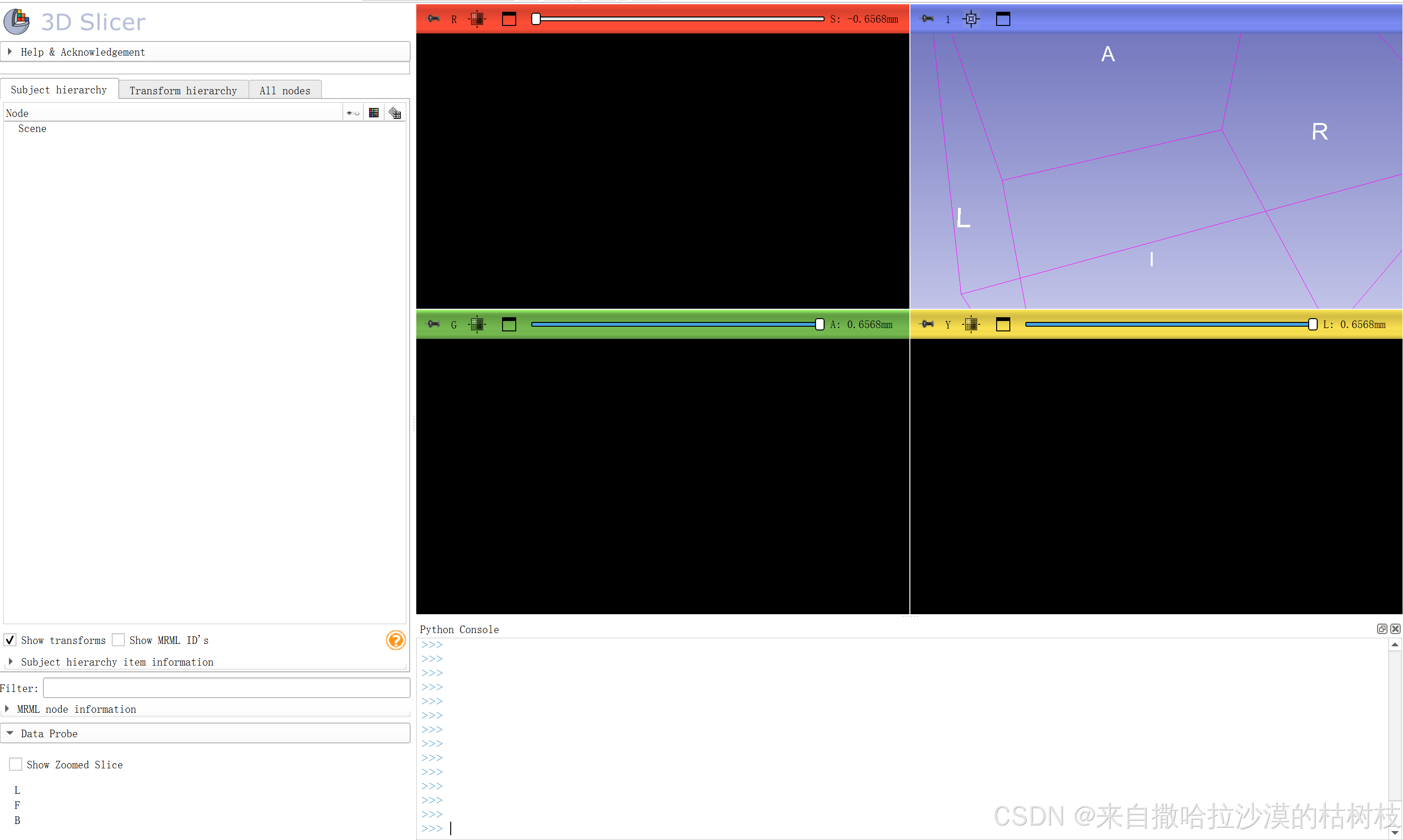 3d slicer python插件制作(二) slicer.util函数方法的试验-CSDN博客