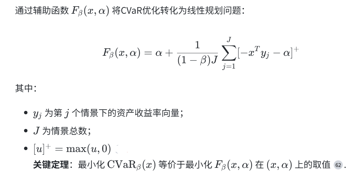 使用投资组合CVaR对象进行条件风险价值（CVaR）投资组合优化(Matlab代码实现)-CSDN博客
