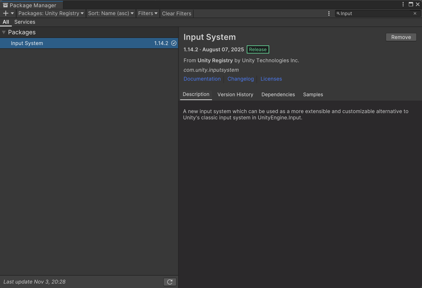 Unity新版InputSystem(一)—— Input Action Asset编辑面板_unity的input actions 绑定wasd-CSDN博客