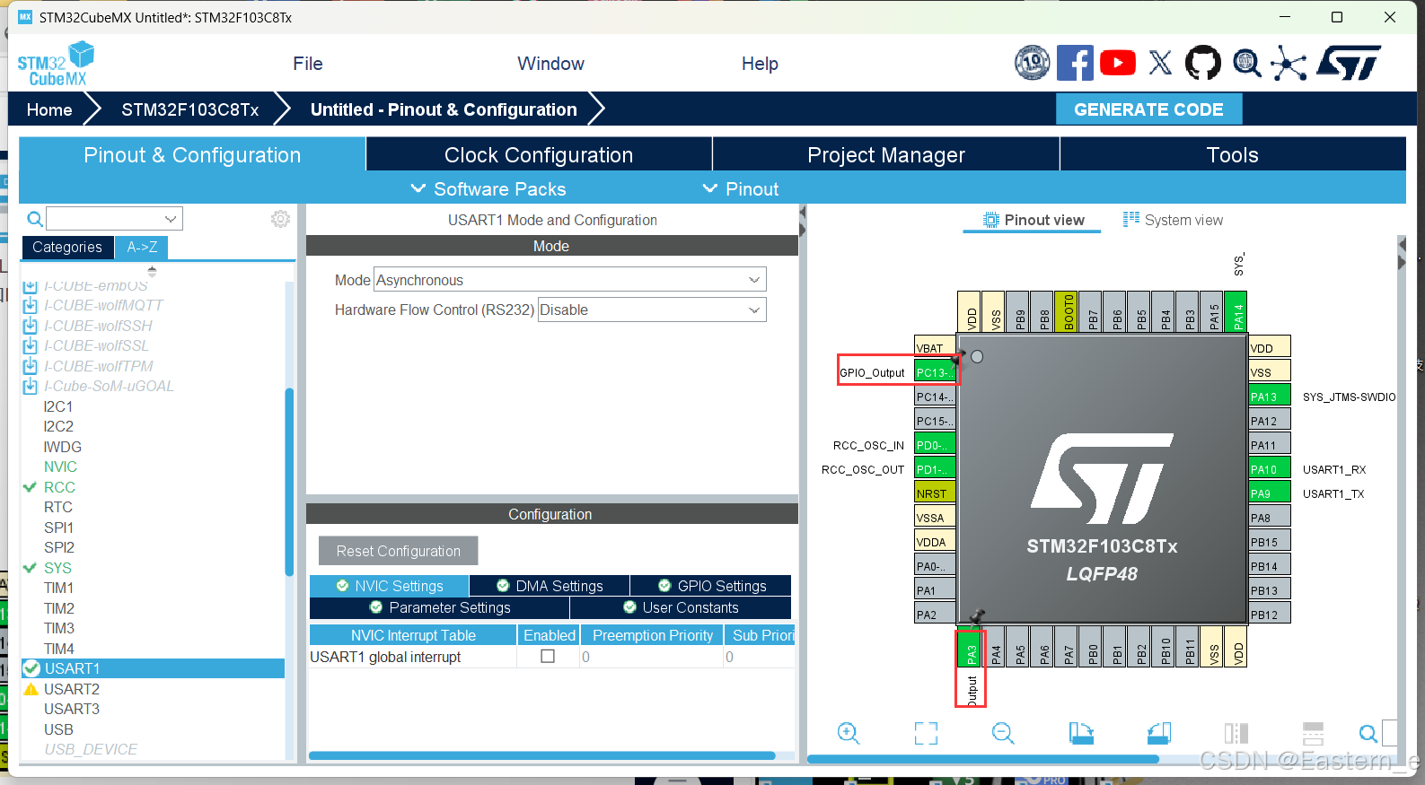 STM32F103C8T6基于HAL库移植uC/OS-III_stm32f103c8t6移植ucosiii空间不够-CSDN博客