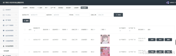 基于springbootvueuniapp食品溯源小程序设计和实现源码lw部署文档讲解等 Java Vuejs Idea Csdn博客