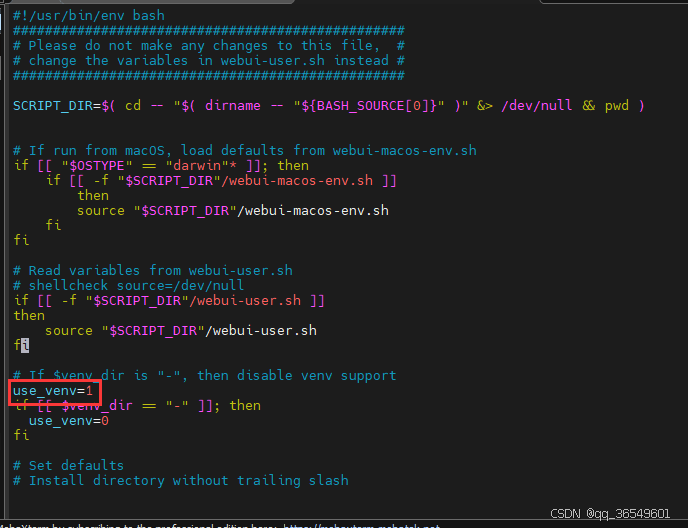 解决linux安装stable-iffusion-webui ERROR: Cannot activate python venv, aborting 报错问题_error: cannot ...