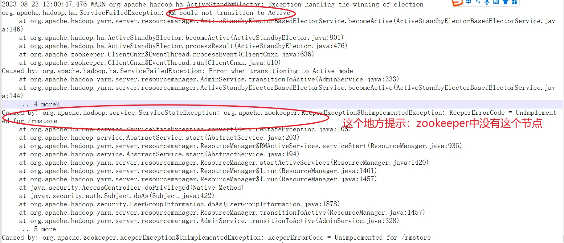解决resourcemanager有两个，但是都是standby的问题_resourcemanager两个都是备用-CSDN博客