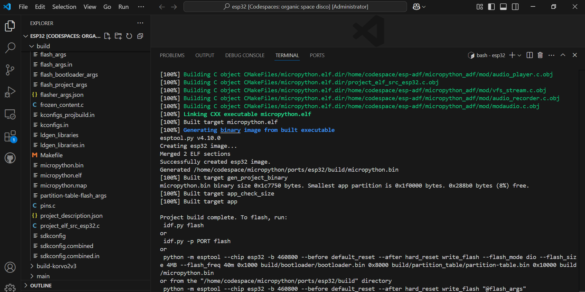 MicroPython-adf固件编译_esp-adf micropython-CSDN博客