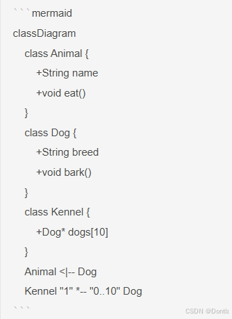 C++ Mermaid语法、Mermaid符号含义（Doxygen注释添加类图）（组合Composition、聚合Aggregation、关联 ...