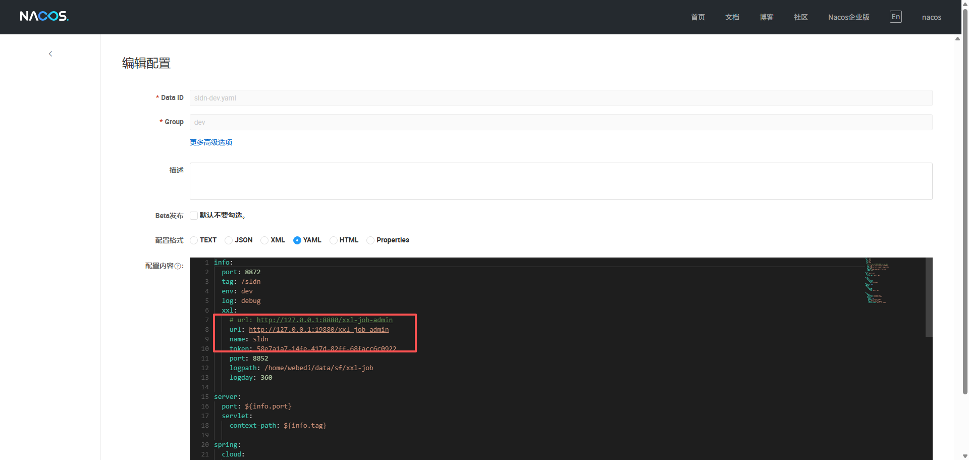 ERROR c.x.job.core.util.XxlJobRemotingUtil - Connection refused ...