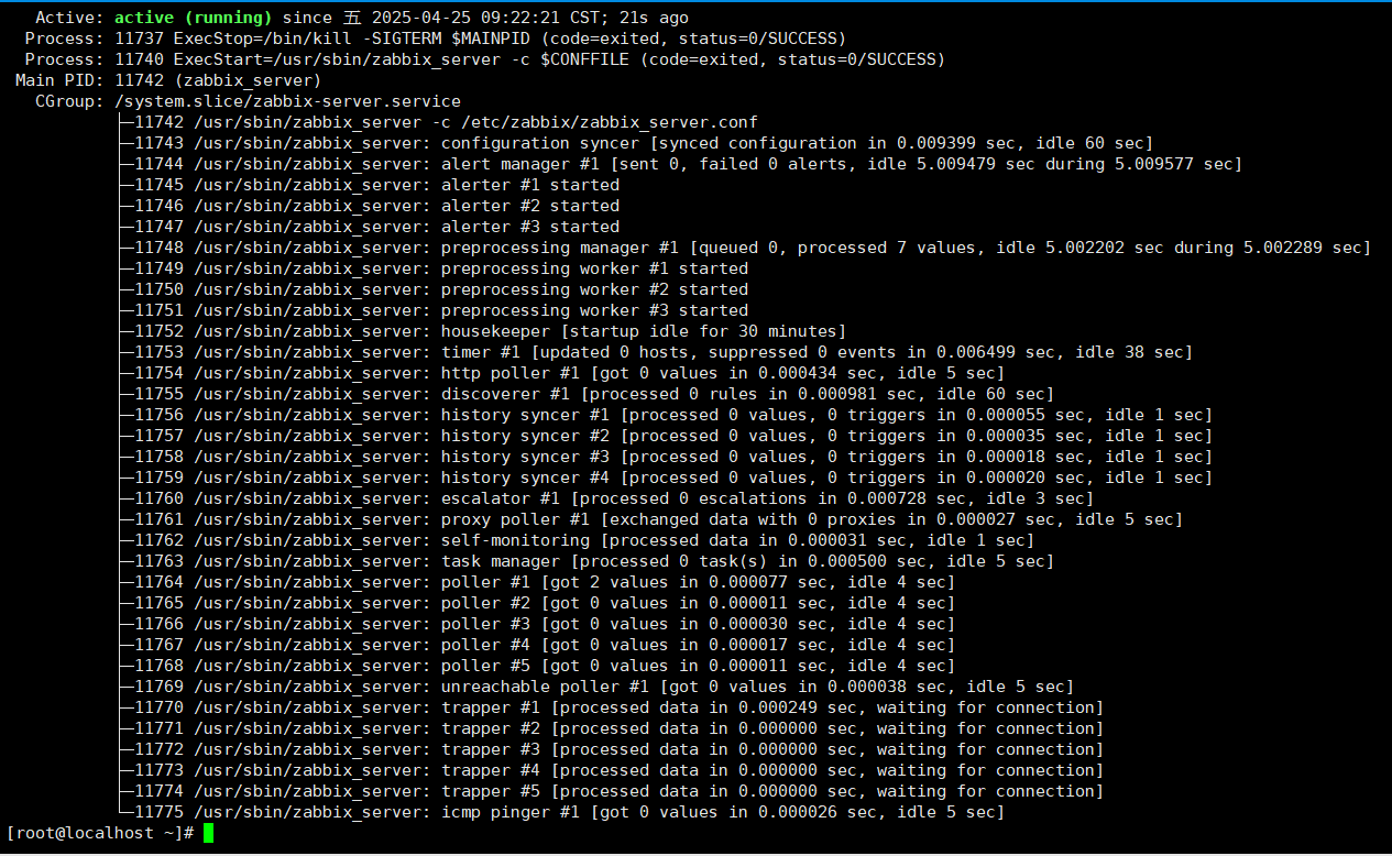 Can‘t open PID file /run/zabbix/zabbix_server.pid (yet?) after start: No such file or directory ...