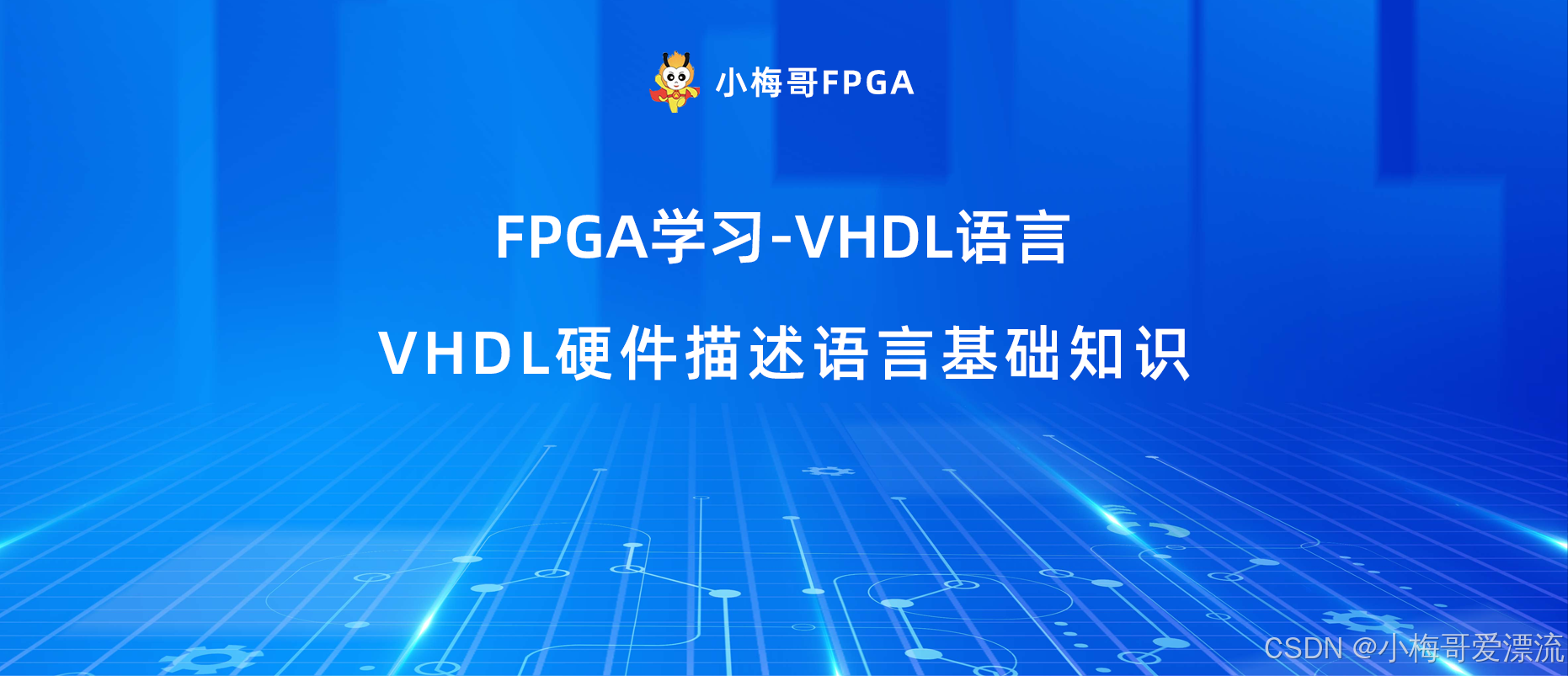 【小梅哥FPGA】VHDL硬件描述语言基础知识_vhdl基础-CSDN博客