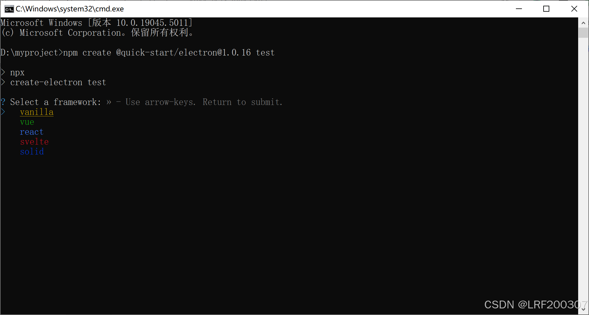 快速创建 electron + vue 项目（也可创建 react 项目）_electron+vue快速创建项目-CSDN博客