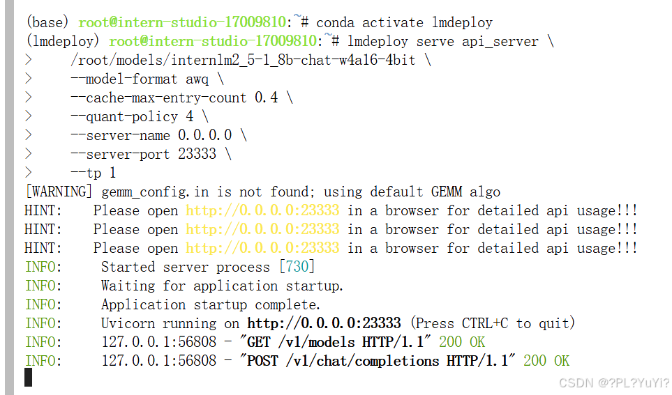 LMDeploy 量化部署实践-CSDN博客