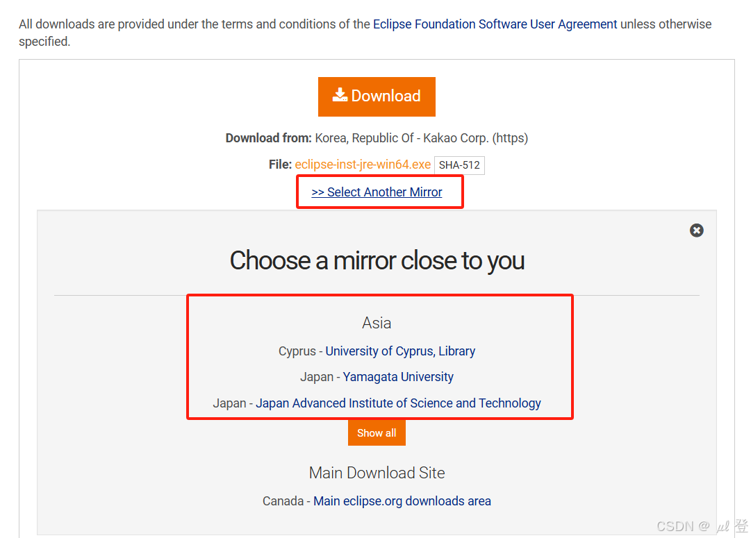 Eclipse IDE for Java Developers - 2024-06-CSDN博客