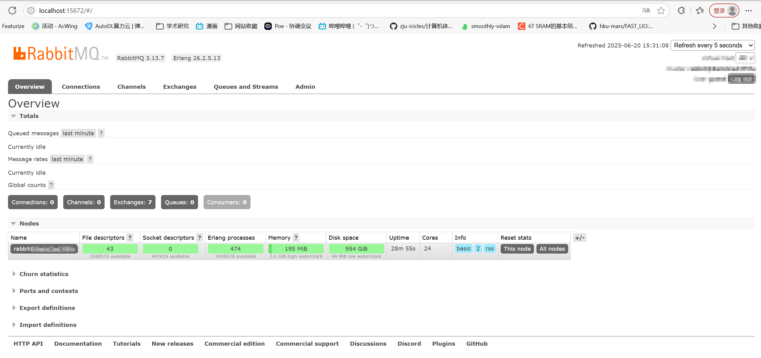 （win11）docker desktop中拉取rabbitmq:management镜像并运行容器_华为云镜像仓库rabbitmq:3.13.7-management-CSDN博客