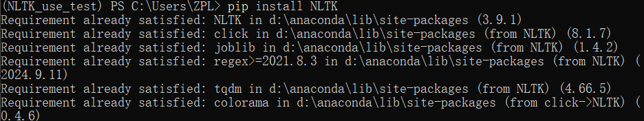 NLTK库安装，download及在Pycharm中使用_nltk下载-CSDN博客