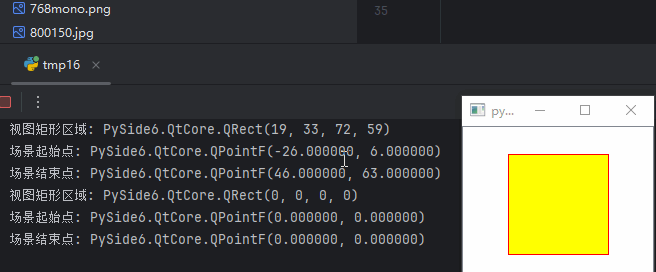 PySide(PyQt)，QGraphicsView 类的橡皮筋选择框的 rubberBandChanged 信号与拖动模式 ...