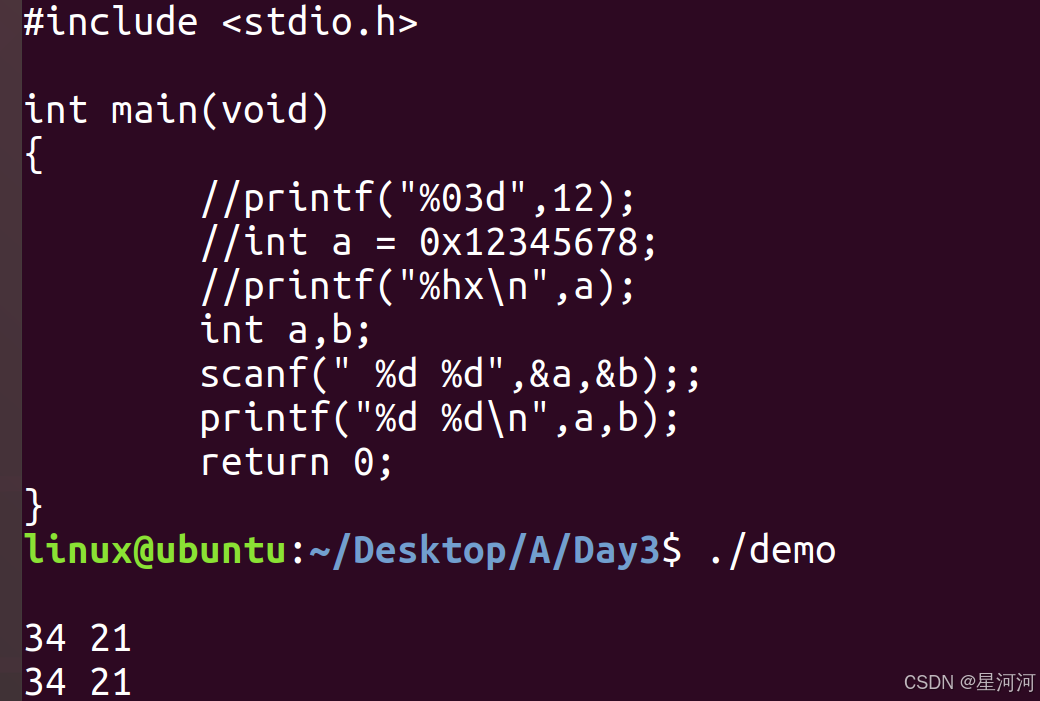c语言中的printf、scanf和流程控制学习记录_c语言输出控制符是什么-CSDN博客