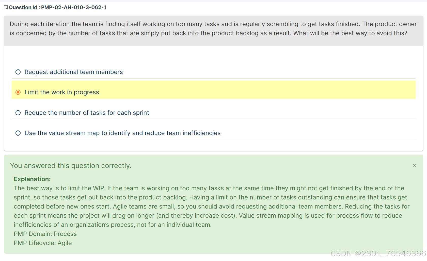 PMP模拟考试第154题笔记_pmp wip-CSDN博客