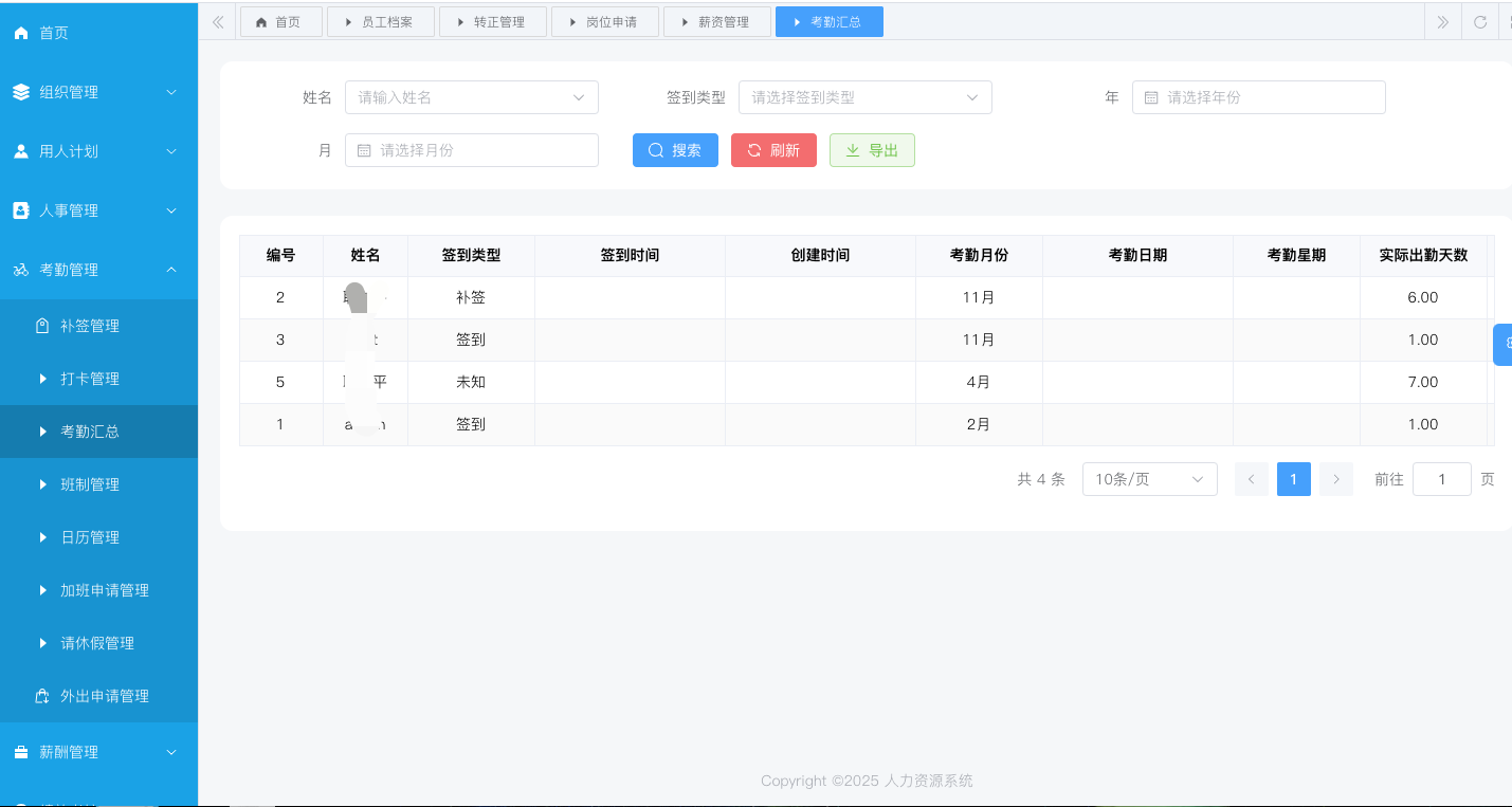 【优秀案例】人力资源EHR-OA系统，支持组织架构、人事、薪酬、考勤、审批、自定义表单、培训管理绩效管理等。_ehr系统的培训与开发模块的业务及产品架构图-CSDN博客