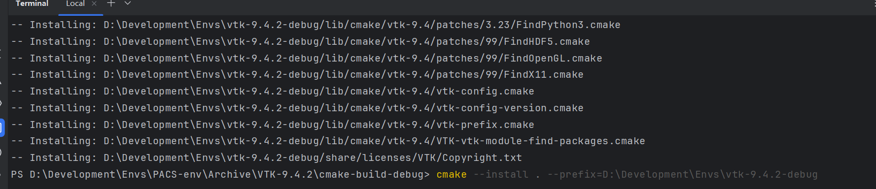 VTK 9.4 + QtQuick6从编译到Demo_vtk9.4-CSDN博客