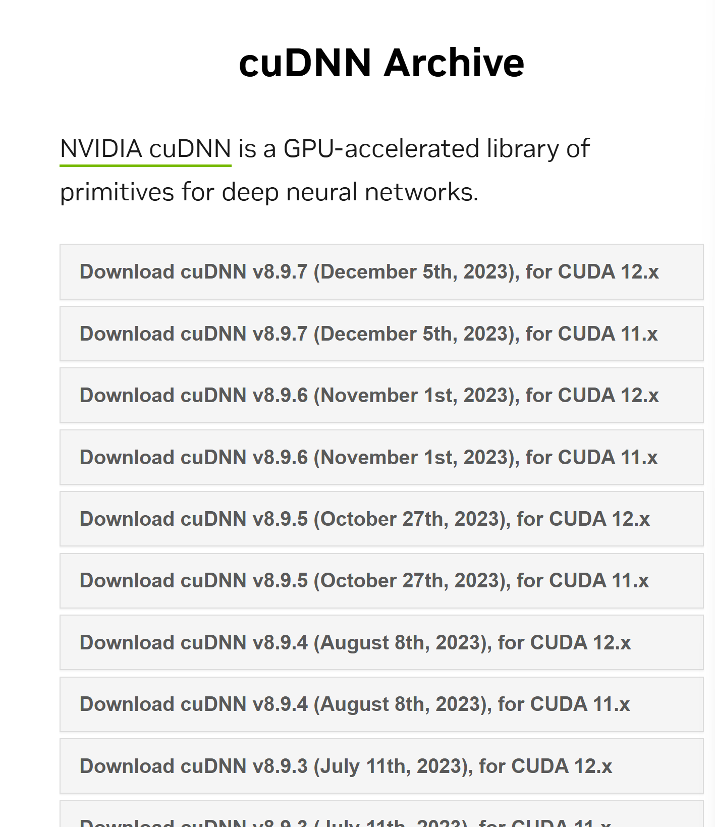 Windows 11 安装Cuda、Cudnn+安装多版本Cuda 记录_win11 cuda版本号-CSDN博客