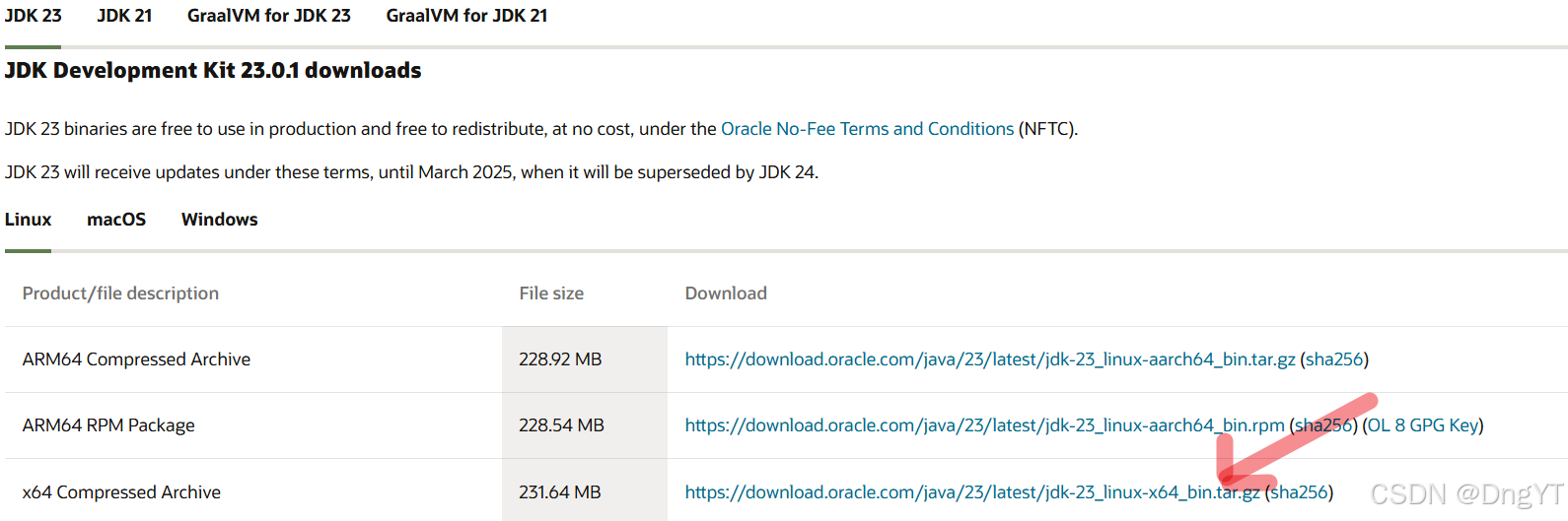 Linux安装JDK23-CSDN博客