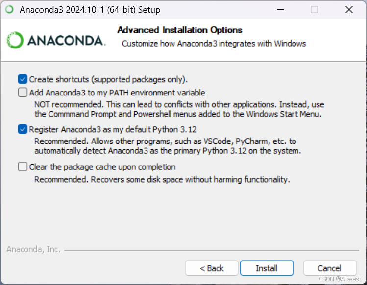 Win11环境安装 2024 Anaconda+Pytorch+Python+Pycharm_win11安装conda-CSDN博客