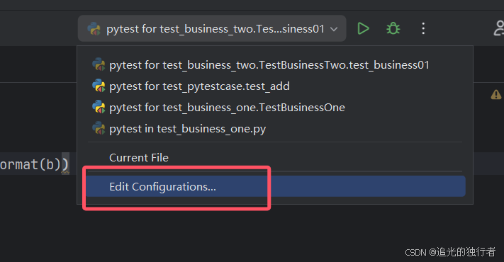 PyCharm中使用pytest框架执行测试用例时报错 “ fixture ‘XXX‘ not found ” available ...