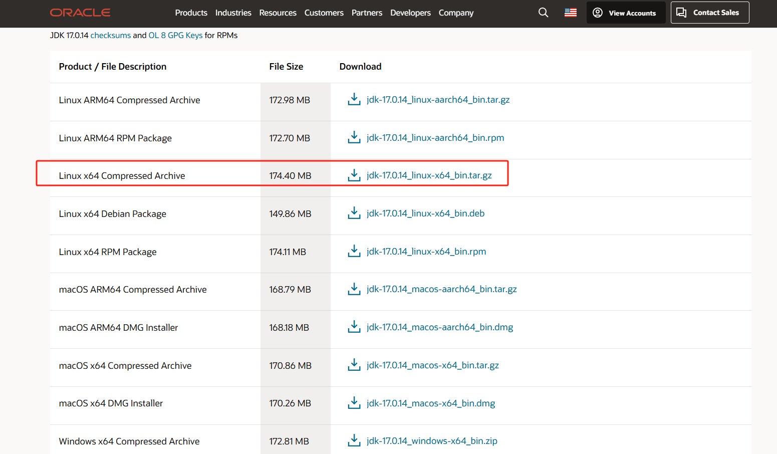 linux JDK17.0.14 安装-CSDN博客