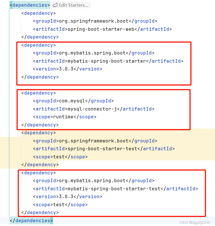 Springboot 中如何使用mybatis对mysql 数据增删改查使用mybatis做mysql增删改查并使用postman测试 Csdn博客
