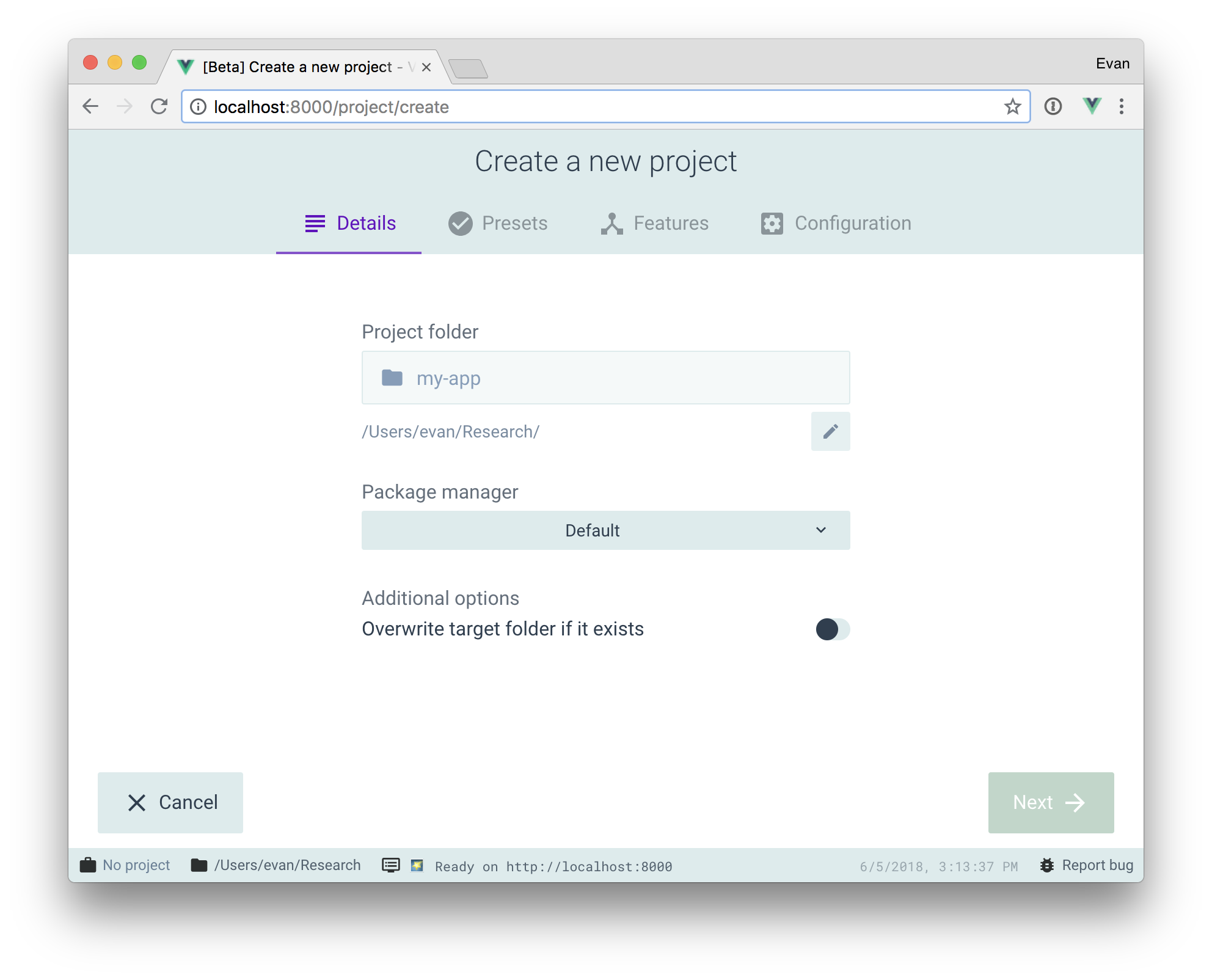 vue-cli 3 创建一个项目_vue-cli3-CSDN博客