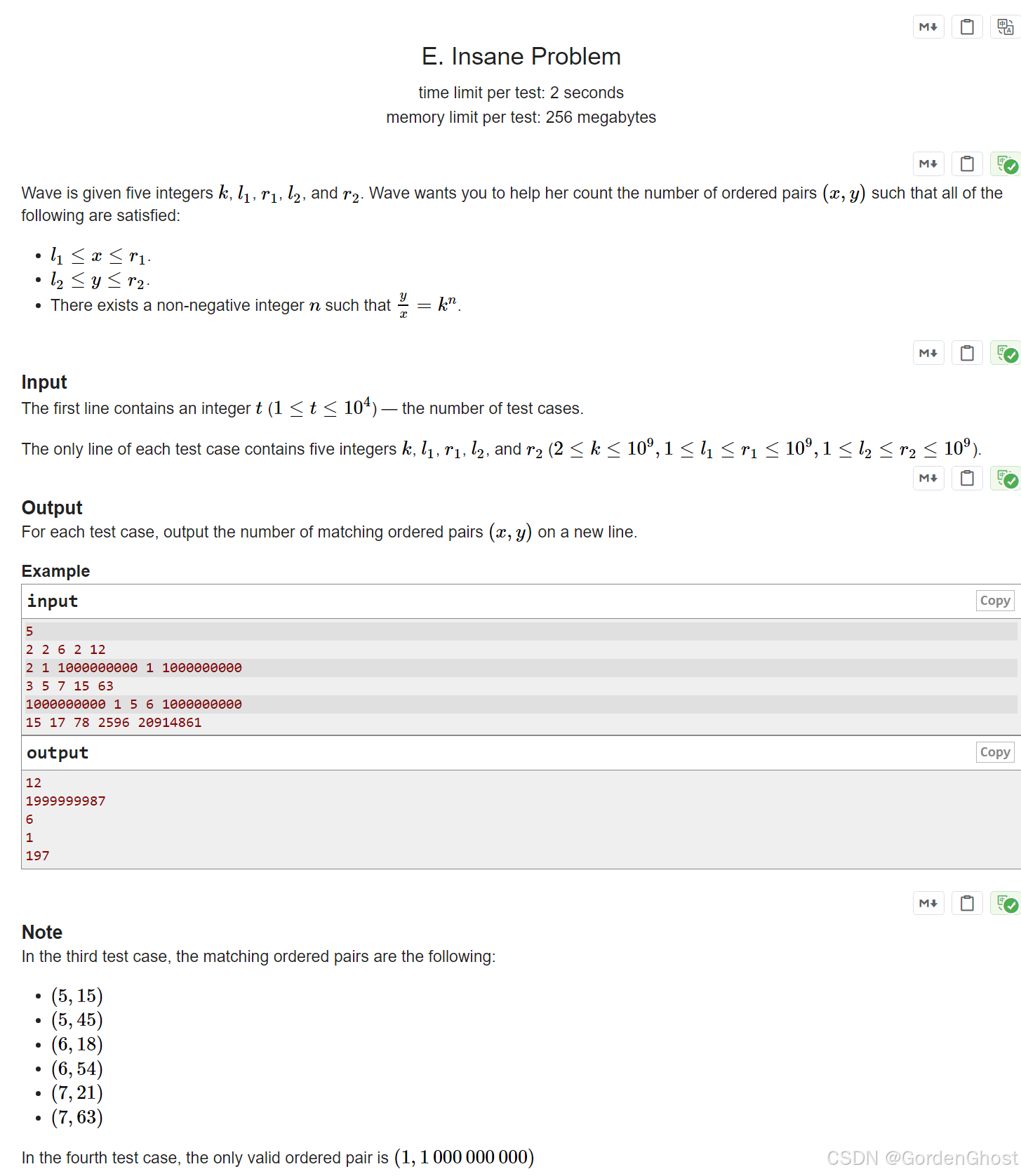 Insane Problem（Round 993）-CSDN博客