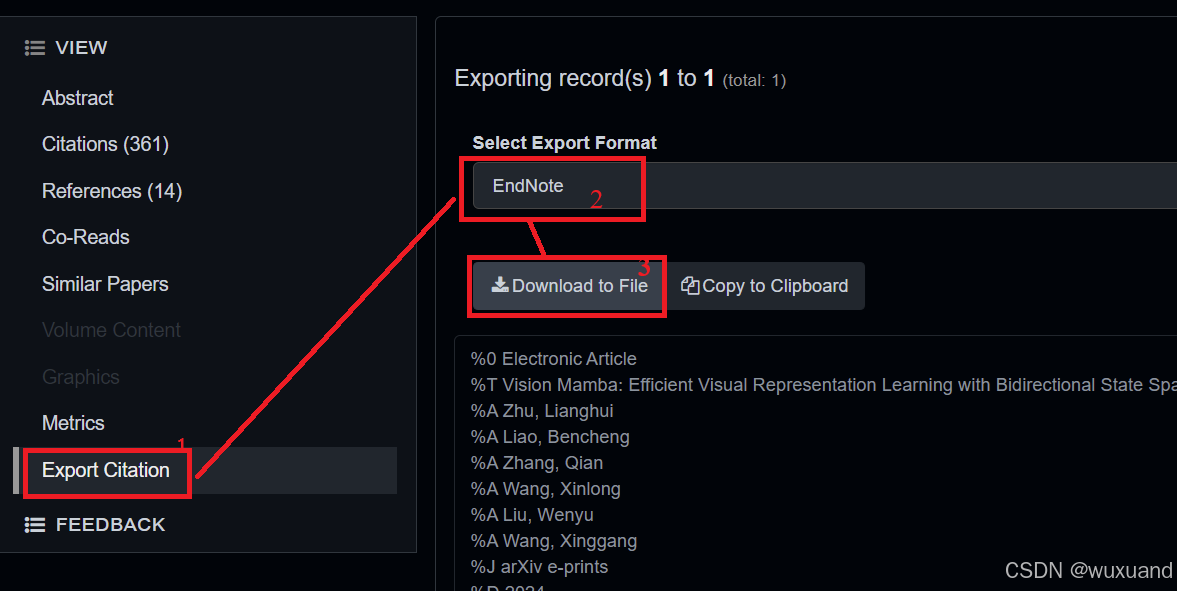 EndNote导入ArXiv文献_arxiv endnote-CSDN博客