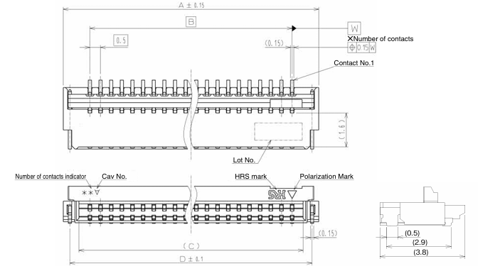 HIROSE广濑 FH34SRJ-10S-0.5SH(50) SMD FFC/FPC连接器-CSDN博客