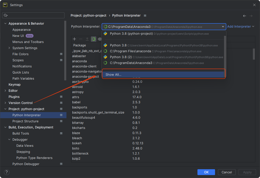 Pycharm导入conda环境失败的3种解决方法_pycharm导入不了conda环境-CSDN博客