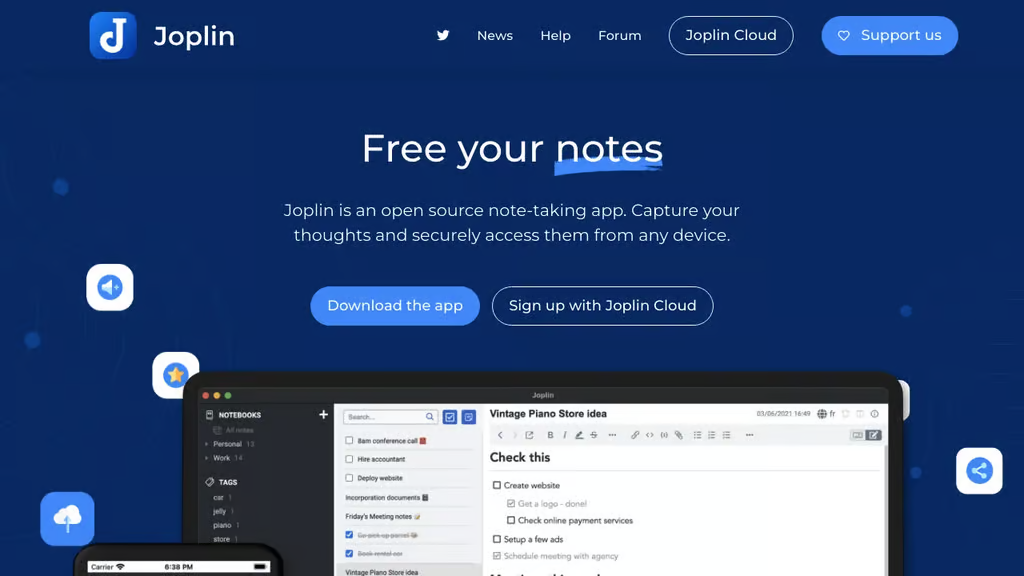 标星 47.5 K！最火跨平台笔记开源项目：Joplin-CSDN博客