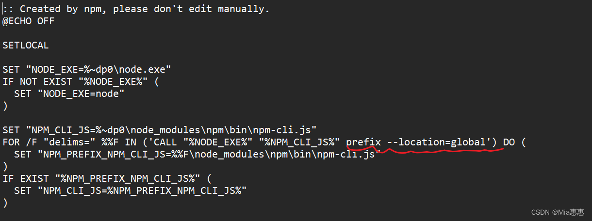 node.js配置，以及报错：npm WARN config global `--global`, `--local` are deprecated. Use `--location ...