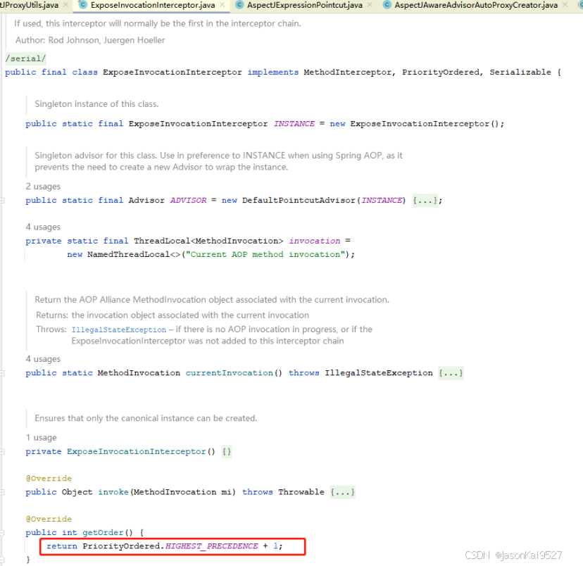 慎用Aspect的Order尤其Ordered.HIGHEST_PRECEDENCE_aspect ordered-CSDN博客