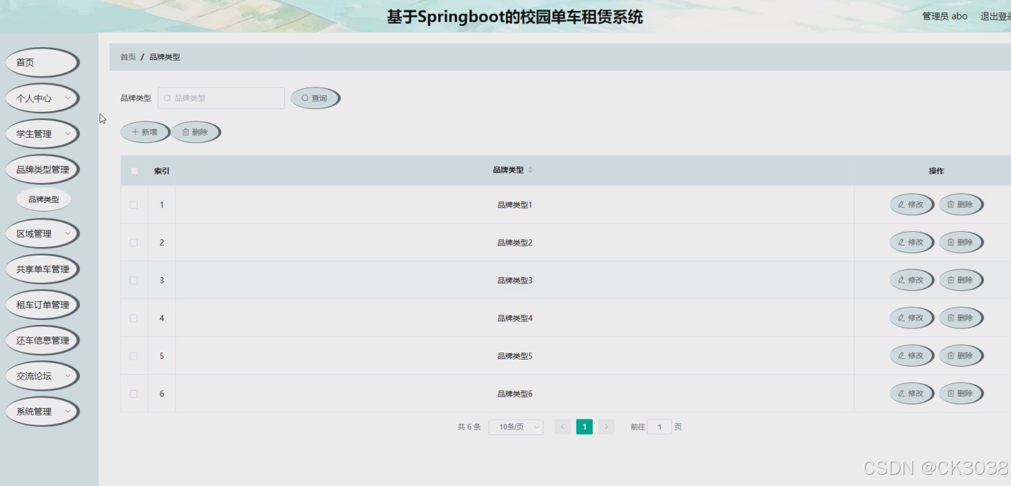 Springboot基于springboot的校园单车租赁系统5y399（程序源码数据库调试部署开发环境）基于springboot的校园电动车出租管理平台目前要解决什么问题 Csdn博客