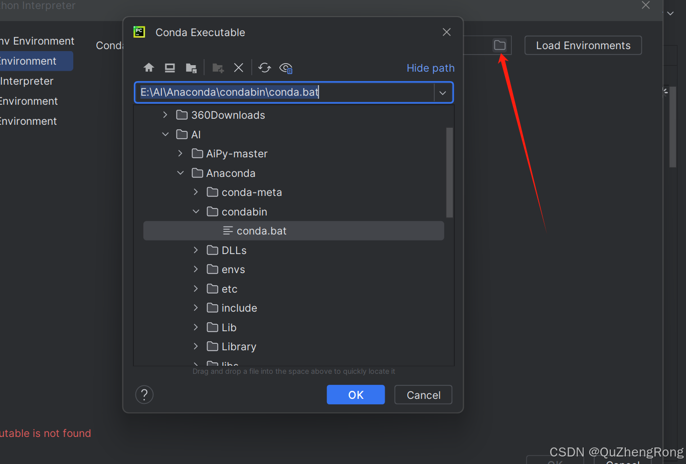 【Pycharm】Conda executable is not found_pycharm conda executable-CSDN博客