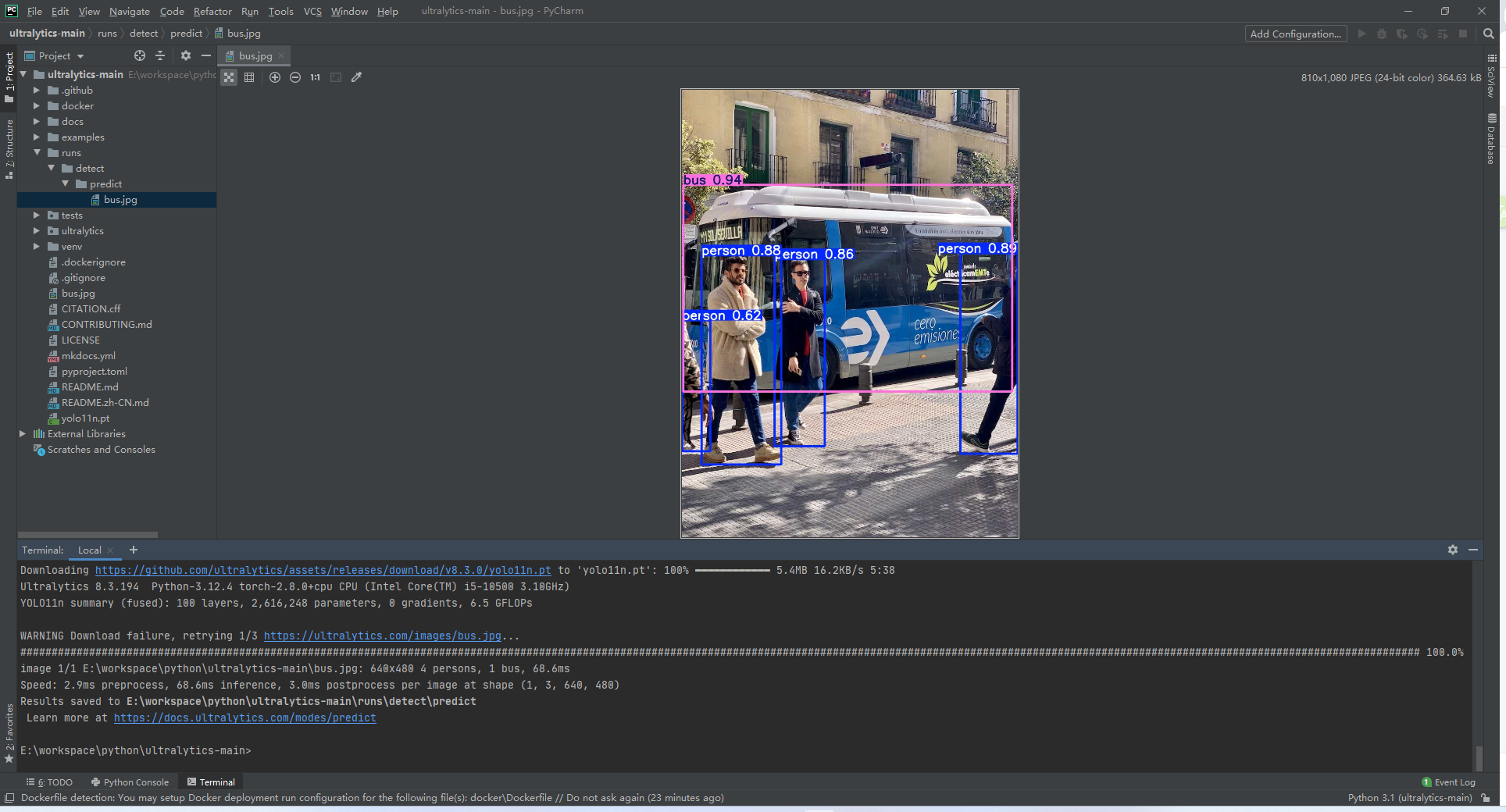【YOLOv11】4.运行ultralytics_yolov11在github上面下载地址-CSDN博客