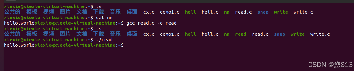 三、Write、Read、lseek函数、main函数以及cp指令的实现_c语言write-CSDN博客