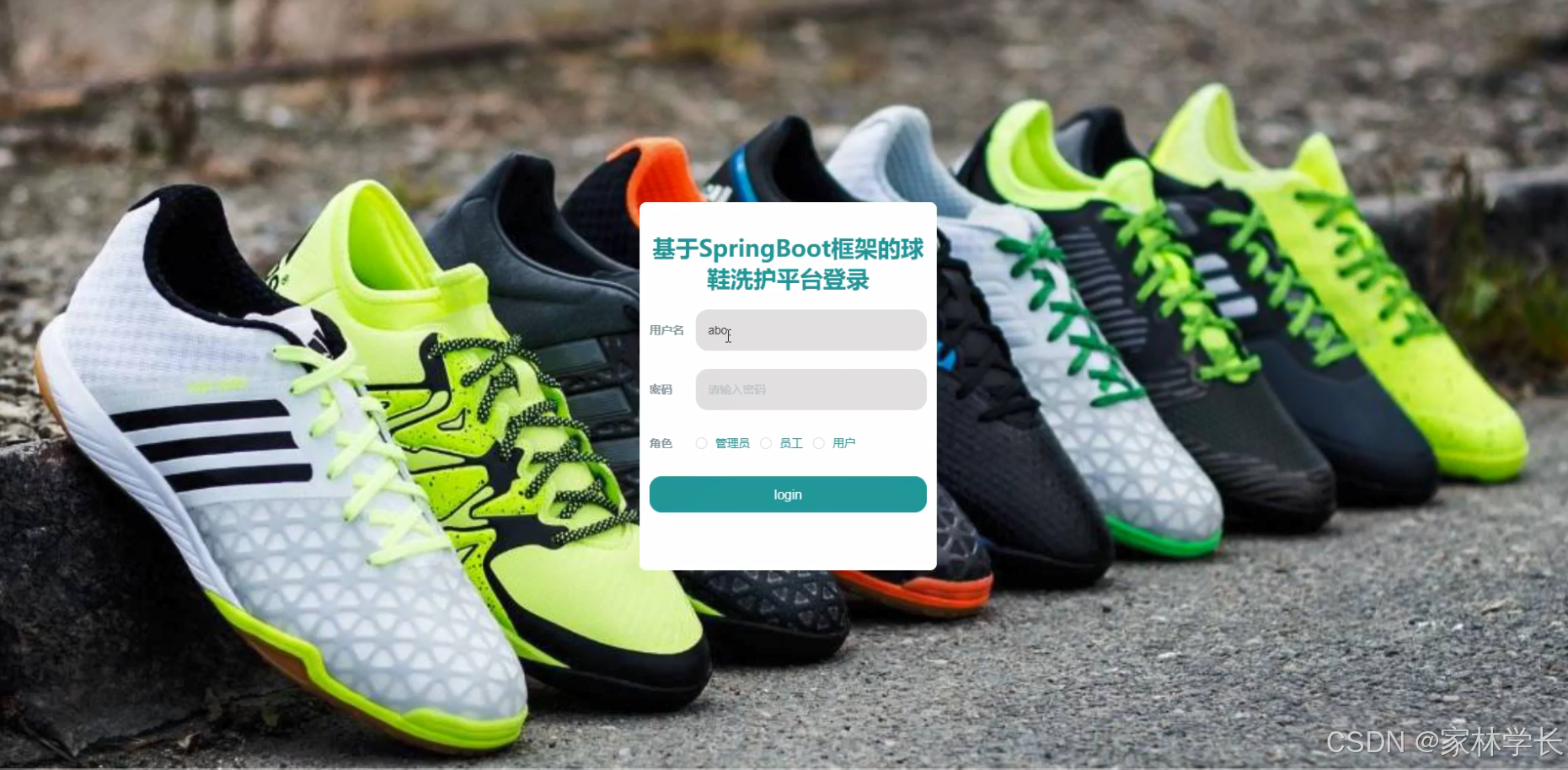 Java计算机毕业设计基于springboot框架的球鞋洗护平台（开题程序论文） Csdn博客