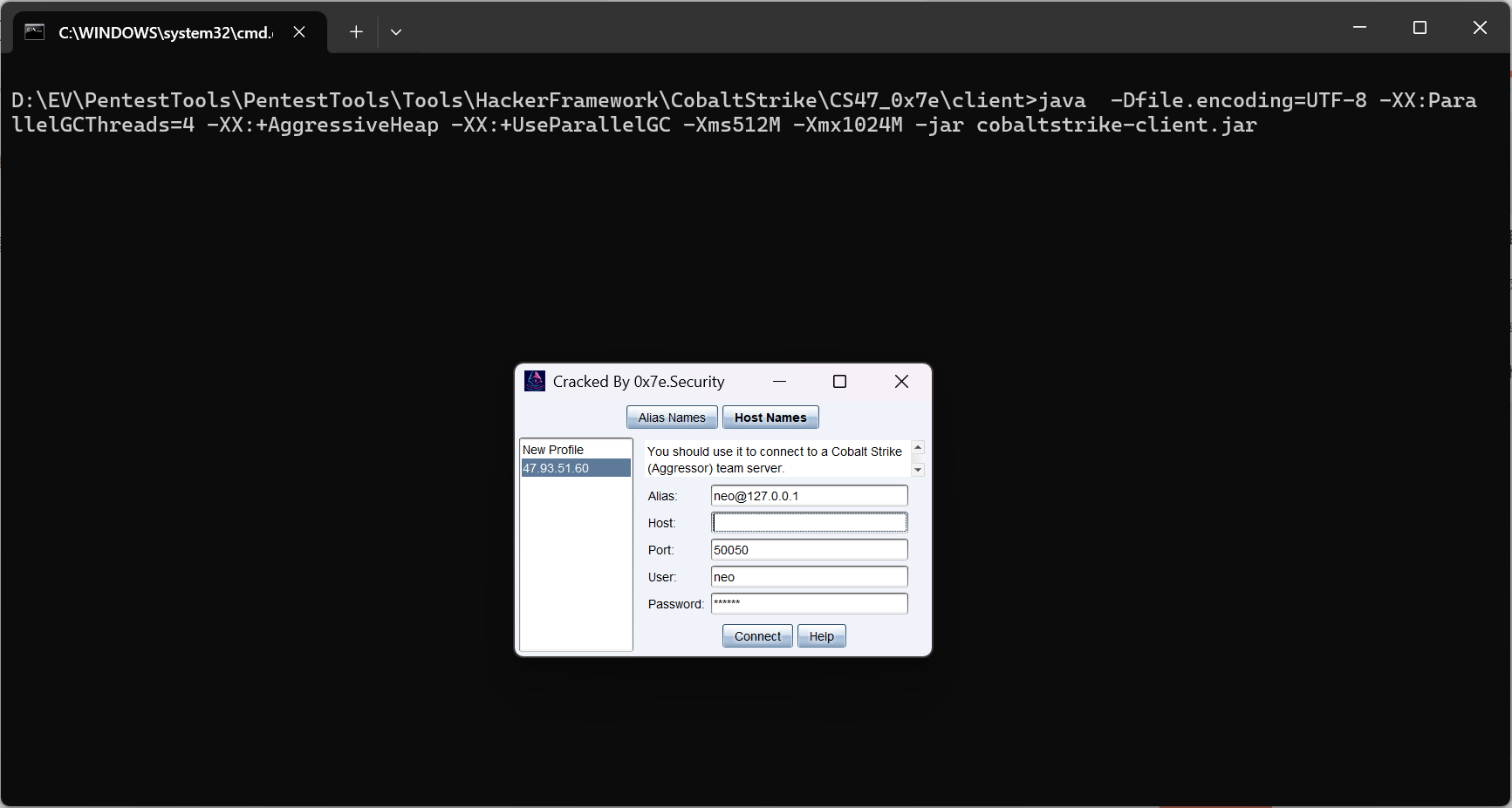 CobaltStrike的搭建和使用_cobalt strike windows版在哪儿设置服务端密码-CSDN博客