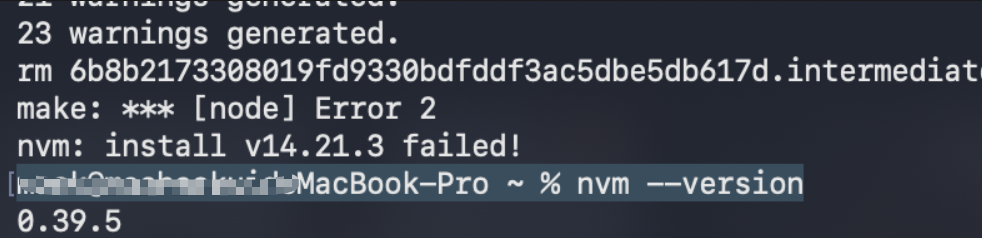 亲测有效！M4芯片Mac安装Node.js 14避坑指南，解决nvm install失败问题-CSDN博客